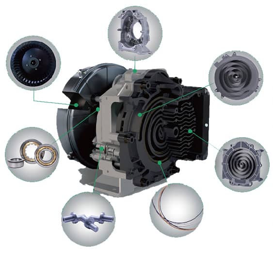 TA Series Oil Free Scroll Air Compressor - Aivyter Industrial Equipment